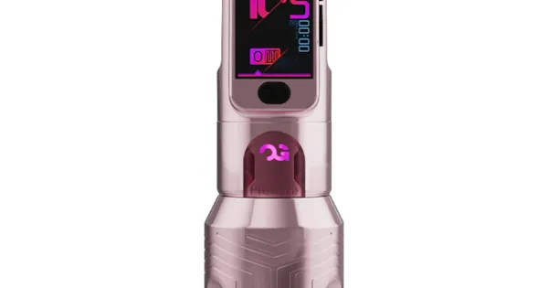 Tattoo Pen Machine Fury II Pink Stroke 4.2 mm | RAA Tattoo Supplies